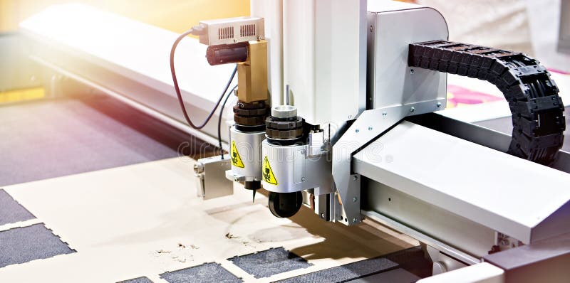 Digital Automatic Cutting Systems for Manufacturing Industries Stock ...