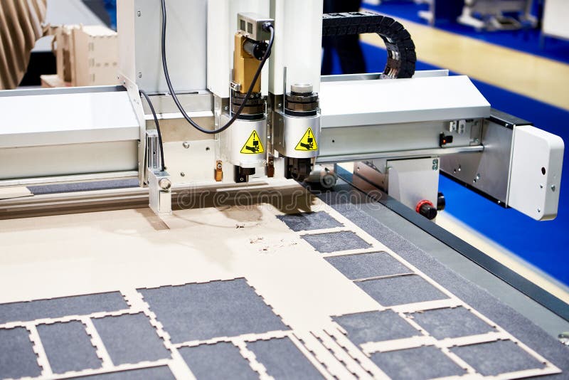 Digital Automatic Cutting Systems for Manufacturing Industries Stock ...