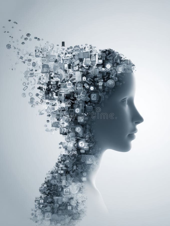 Avatar Head Showcasing Intelligence Icons Stock Photos - Free & Royalty-Free Stock Photos from ...