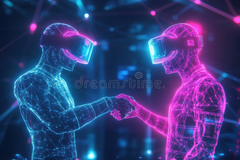 Digital Avatars Engage in Friendly Interaction within Metaverse ...