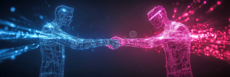 Digital Avatars Engage in Metaverse Social Interaction while Shaking ...