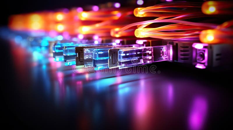 Digital Backbone Fiber Optic Internet Powering Seamless Connections in ...