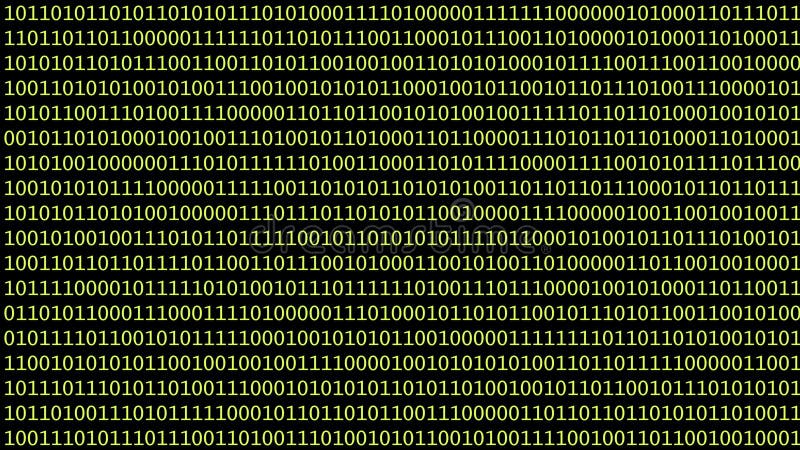 This Digital Backdrop Displays a Complex Arrangement of Binary Code ...