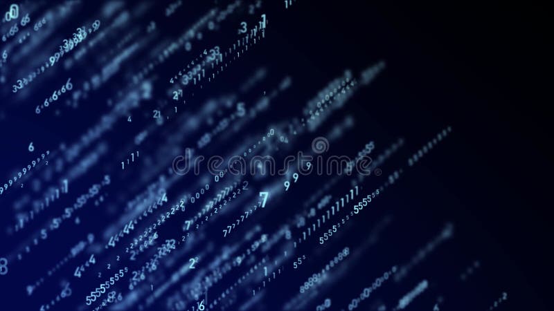 Blue Matrix background stock video. Video of blue, mainframe - 77940809