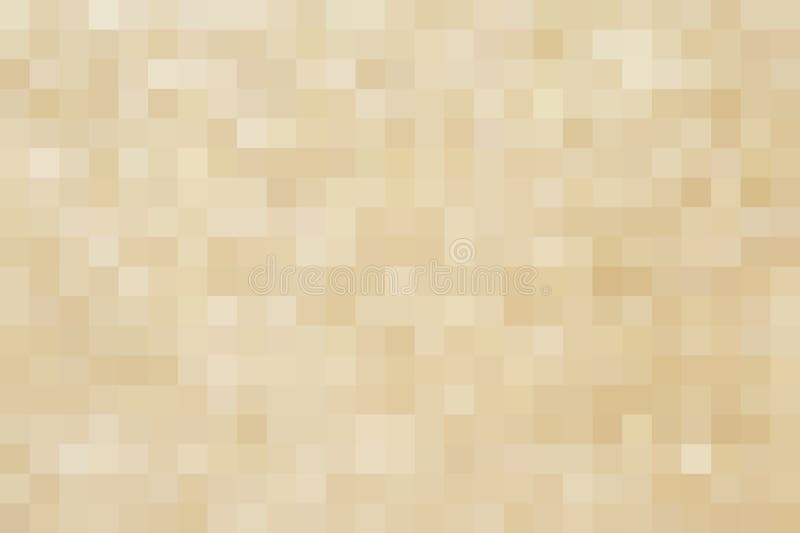 Digital Background: Close Up of Golden Color Pixels Pattern Stock ...