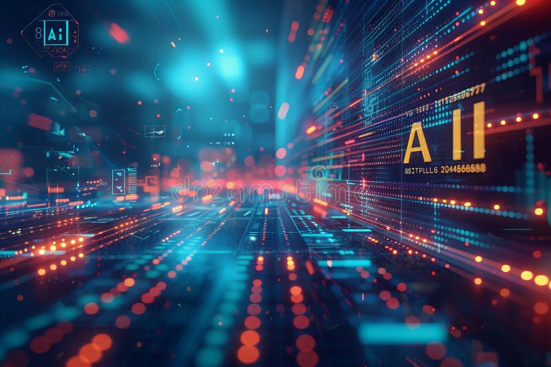 Digital Background Featuring Numbers and Graphs on Digital Screen, Grid ...