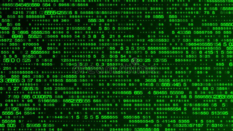 Digital Background Green Matrix. Matrix Background. Binary Computer Code. Hacker Coding Concept ...