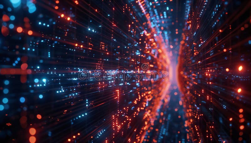 Digital Background Image Perfect for Technological Operations, Neural ...