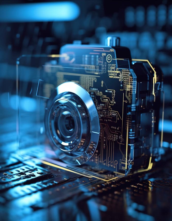 Digital Background Innovative Technologies. Stock Illustration ...