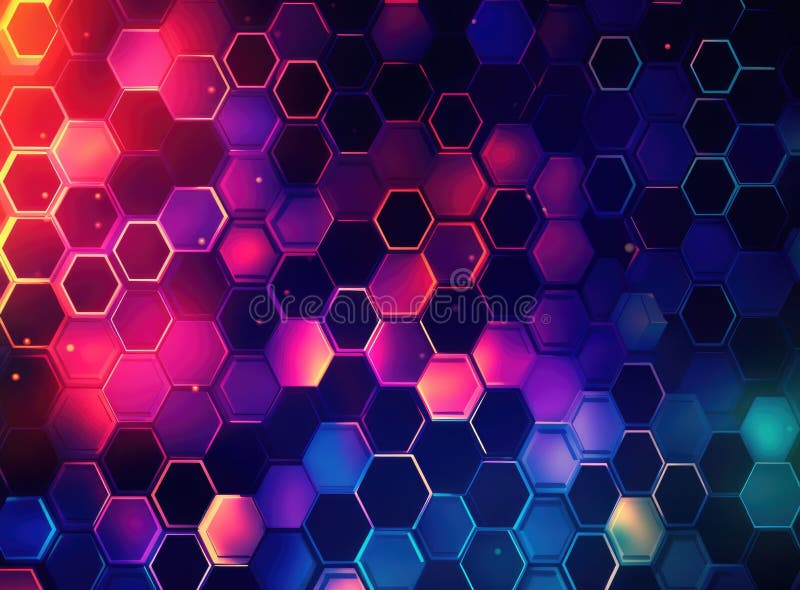 Beautiful Digital Background Stock Illustration - Illustration of ...