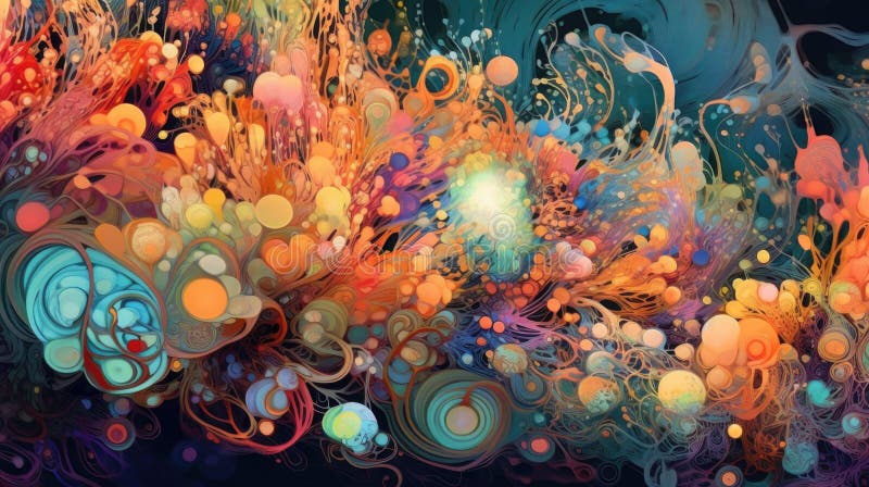 Beautiful Digital Background Stock Illustration - Illustration of sleek ...