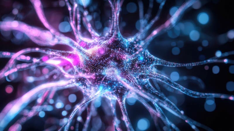 Digital Background Showcasing Neural Networks for Technology and ...