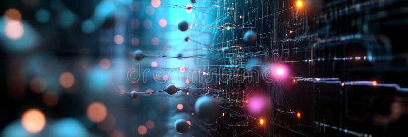 Digital Background for Technology Processes and Artificial Intelligence ...