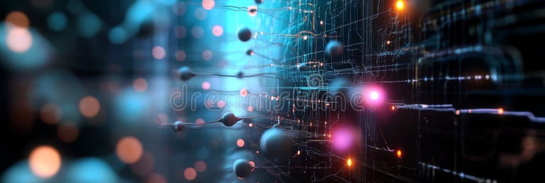 Digital Background for Technology Processes and Artificial Intelligence ...