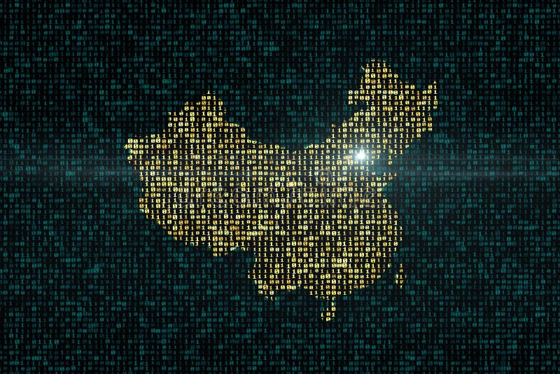 Digital China Map stock illustration. Illustration of global - 16818768
