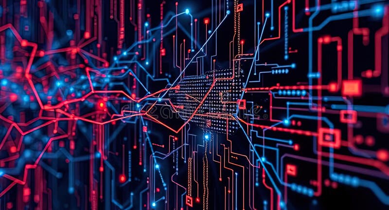 Digital Bakground for Presentaion Futuristic - Ai Generated Stock ...