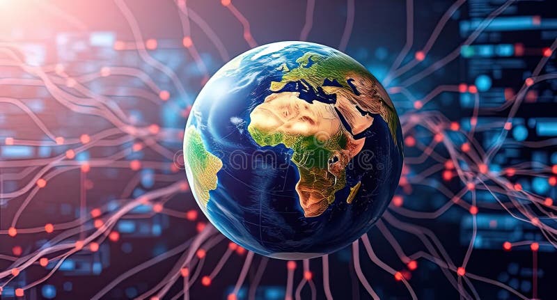 Digital Bakground for Presentaion Futuristic - Ai Generated Stock ...