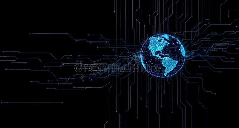 Digital Bakground for Presentaion Futuristic - Ai Generated Stock ...