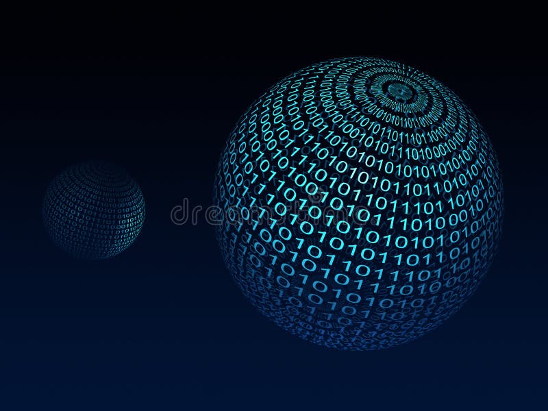 Digital ball stock illustration. Illustration of ball - 9950359