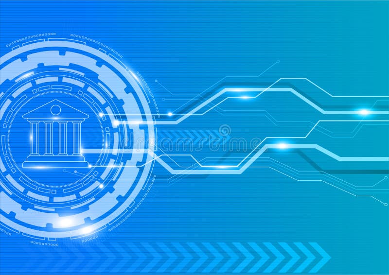 Digital Banking with Graphic Innovation Concept Stock Vector ...