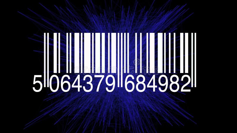 Tracking Bar Code Identification Sticker Label Barcodes Number Motion ...
