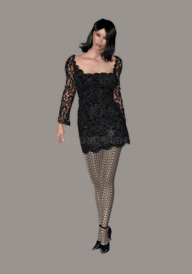 Digital beauty stock illustration. Illustration of merged - 99007916