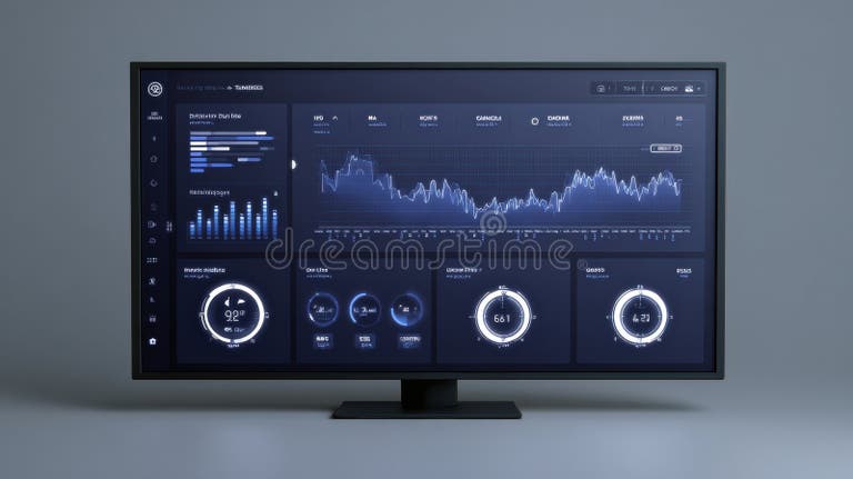 Digital Beer Brewing Dashboard UI Showcases Data Visualization for ...