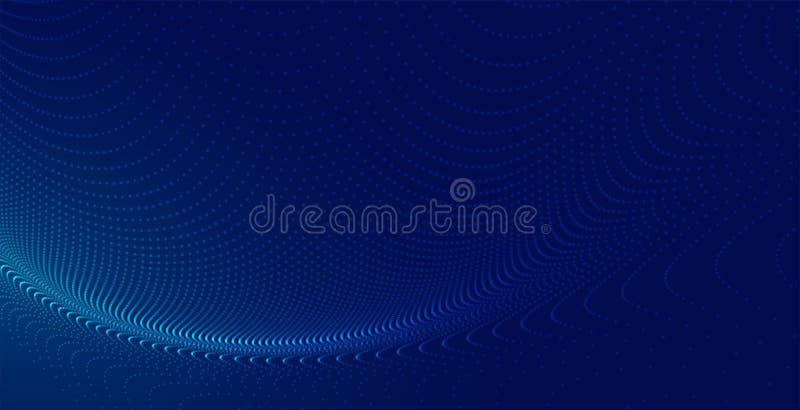 Digital Big Particle Abstract Background for Futuristic Wireframe ...