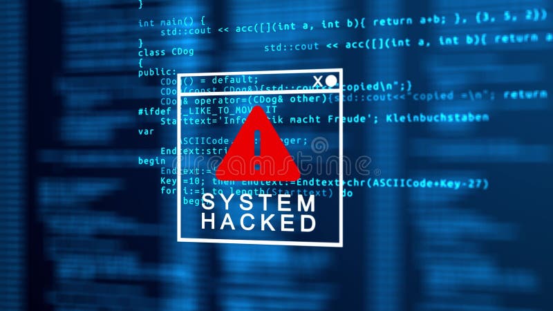 Data Breach Warning Alert Error Message Flashing on Screen, Computer ... Data Breach Warning Alert Error Message Flashing on Screen, Computer ...