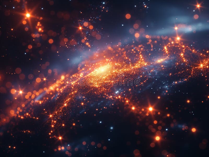 Digital Binary Code Matrix Background Scientific Technology Data Binary Code Network Stock