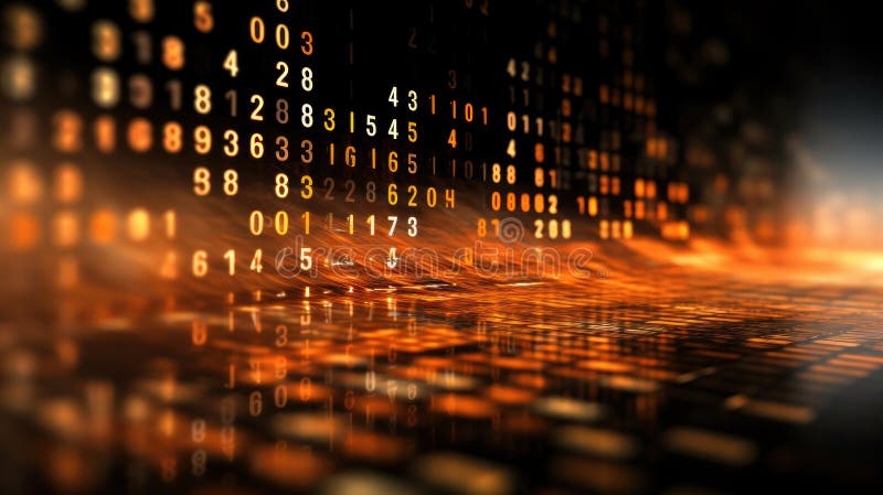 Digital Binary Code Matrix Background Stock Image - Image of internet ... Digital Binary Code Matrix Background Stock Image - Image of internet ...