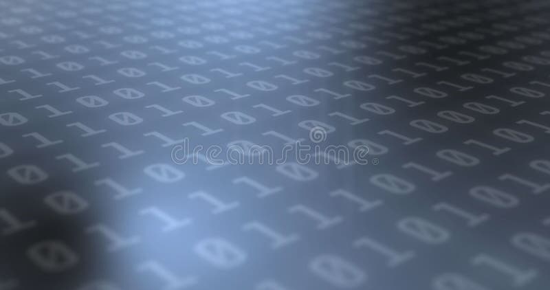 A Digital Binary Code Pattern Spreads Across The Screen Symbolizing 7270