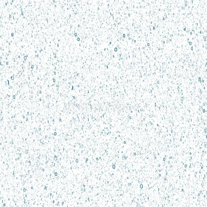 Digital Binary Code - Seamless Texture Stock Illustration ...