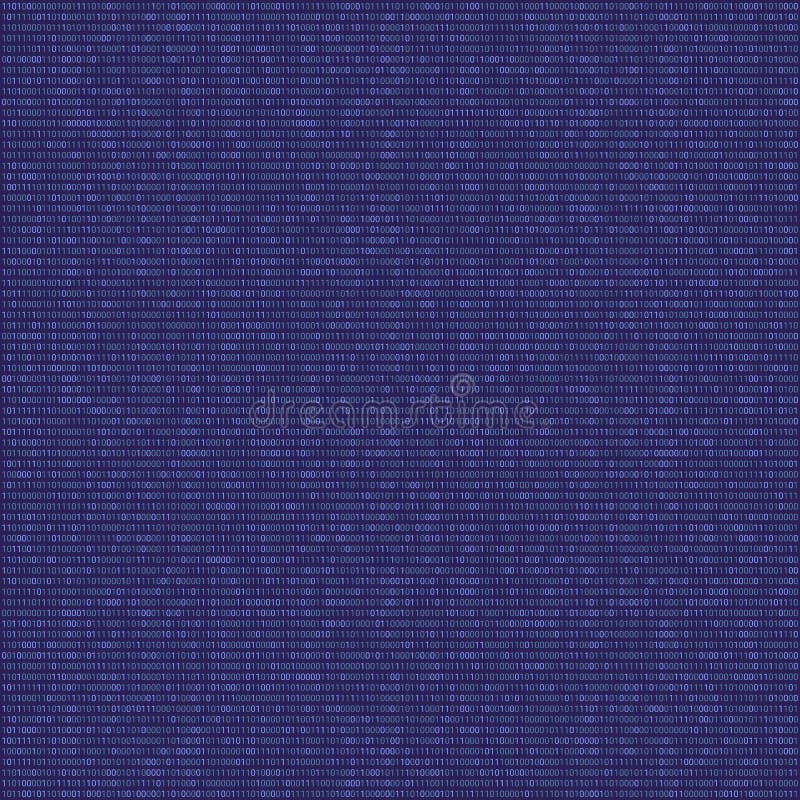 Digital Binary Computer Code Technology Background Concept Of Security Data Pattern With Zero