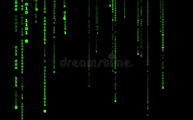 Green Falling Matrix Code Stock Illustrations – 465 Green Falling ...