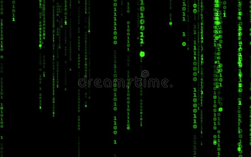 Green Falling Matrix Code Stock Illustrations – 406 Green Falling ...