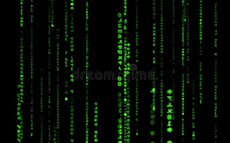 Green Falling Matrix Code Stock Illustrations – 465 Green Falling ...