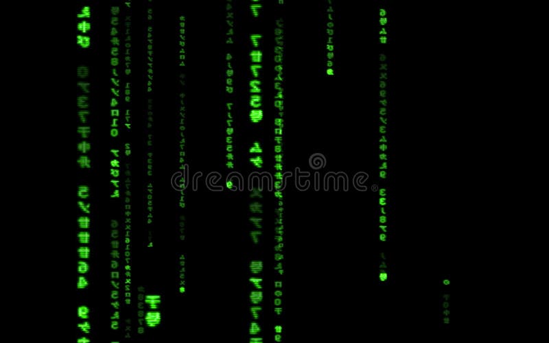 Green Falling Matrix Code Stock Illustrations – 465 Green Falling ...