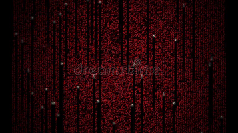 Matrix Dropping Code. Virus Danger. Interesting Background Sci-fi ...