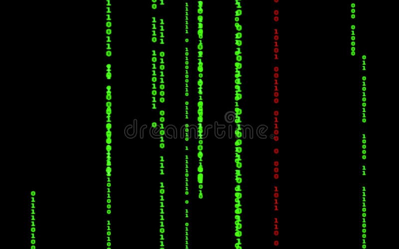 Matrix Dropping Code. Virus Danger. Interesting Background Sci-fi ...