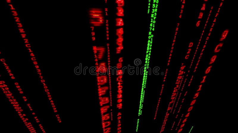Matrix Dropping Code. Virus Danger. Interesting Background Sci-fi ...