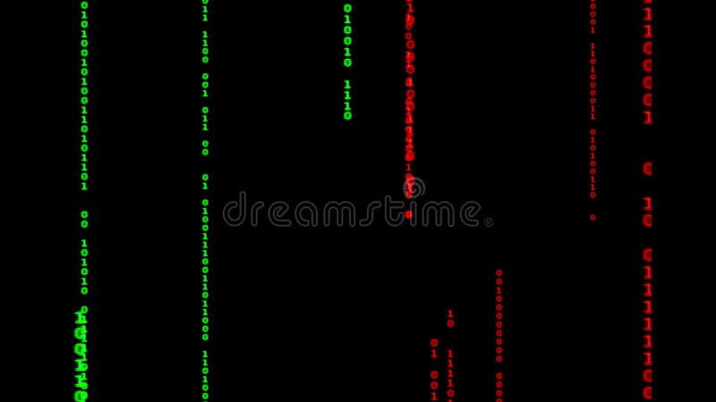Matrix Dropping Code. Digital Binary Data, Streaming Code Zoom Background. Stock Footage - Video ...