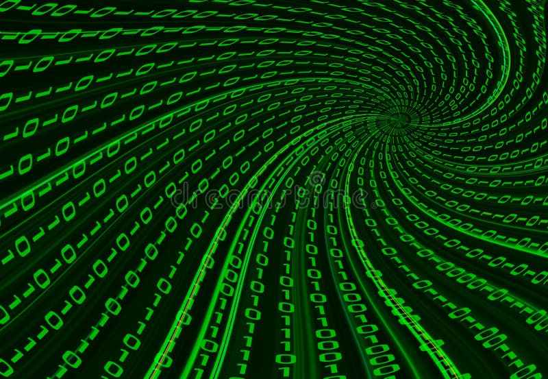 Digital Binary Data Tunnel and Binary Code Streaming on the Black ... Digital Binary Data Tunnel and Binary Code Streaming on the Black ...