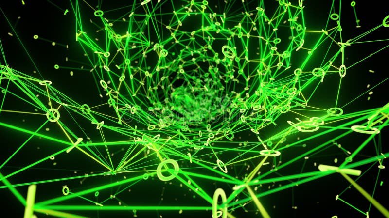 Data explosion stock video. Video of code, glowing, display - 39811261