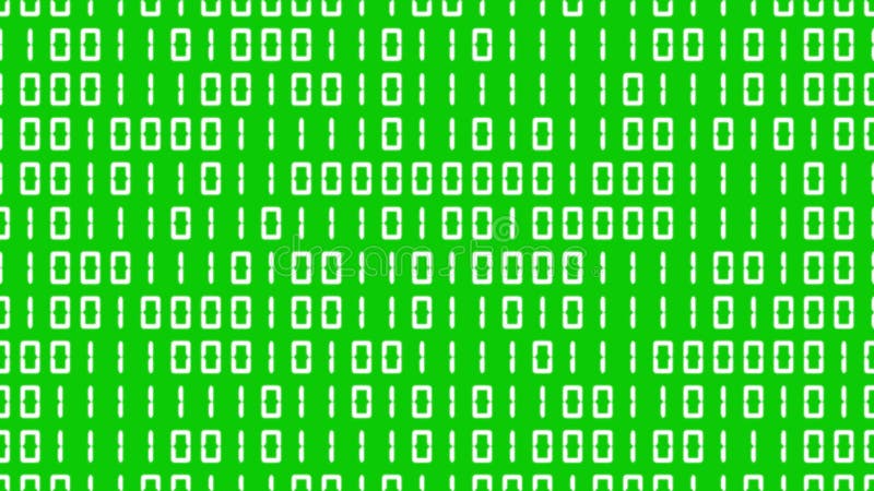 Digital Binary Numbers Pattern Motion Graphics with Green Screen ... Digital Binary Numbers Pattern Motion Graphics with Green Screen ...