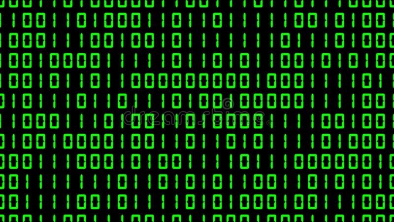 Digital Binary Numbers Pattern Motion Graphics with Plain Black ... Digital Binary Numbers Pattern Motion Graphics with Plain Black ...