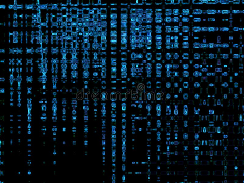 Digital Blue stock illustration. Illustration of cool - 1295590