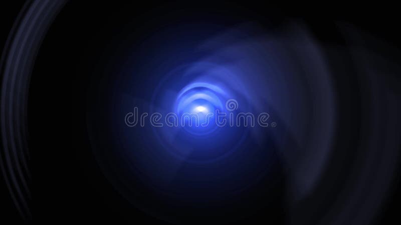 Digital Blue Lens Movement Zoom with Flare Background, Seamless Loop ...