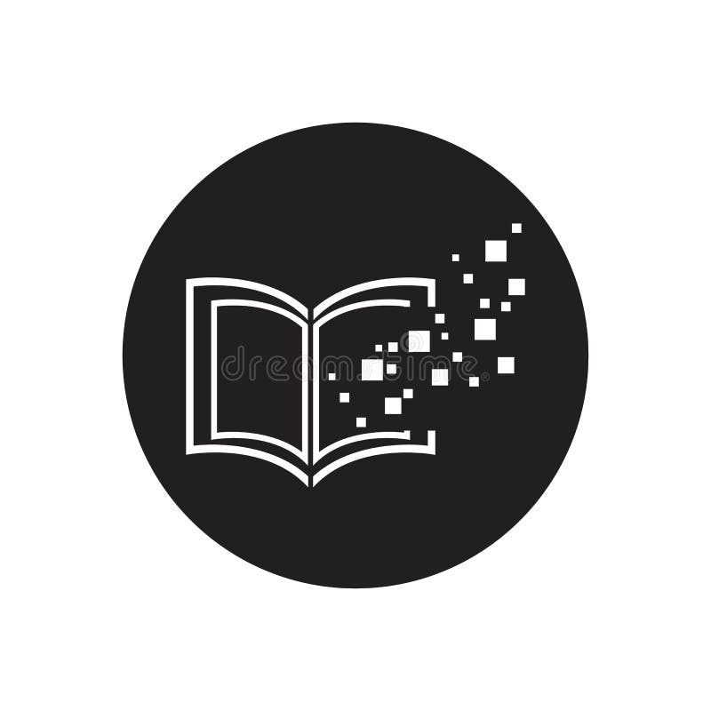 Digital Book Logo Technology Vector Icon Design Stock Vector ...