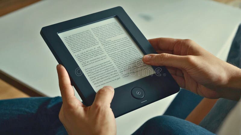 A Digital Book Reader with an E-ink Screen for Comfortable Reading ...